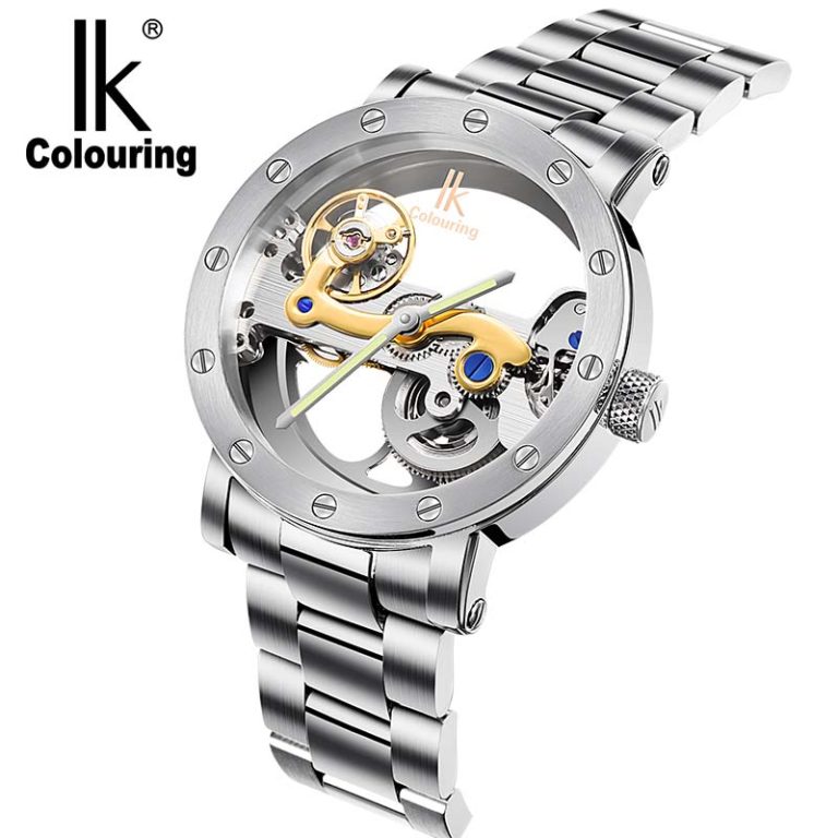 IK Colouring automatic mechanical double-sided watch - Watch Etc.